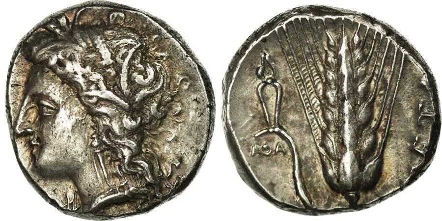 Coin, Lucania, Metapontion, Demeter, Didrachm, Metapontion, , Silver