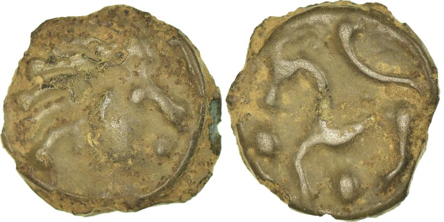 Coin, Senones, Potin, , Potin | Celtic Coins