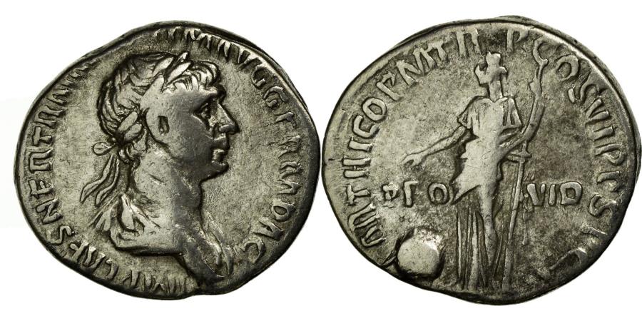 Coin, Trajan, Denarius, Roma, , Silver, Cohen:313 | Roman Imperial Coins