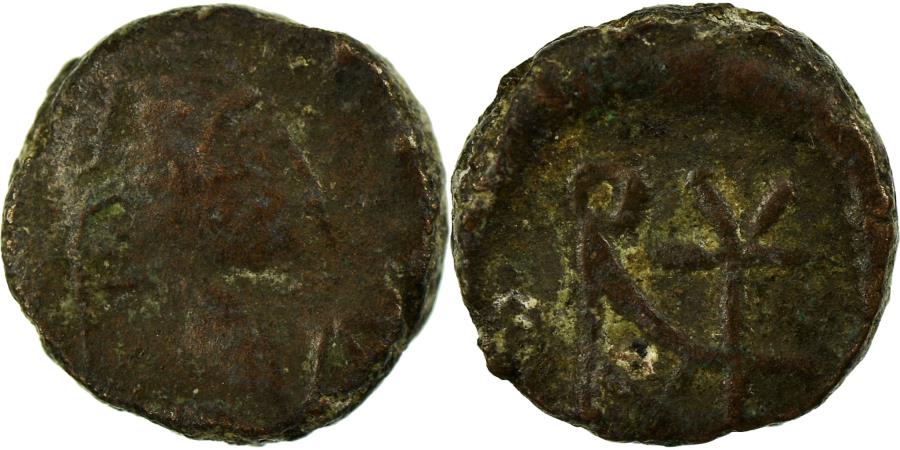 Coin, Anastasius I, Nummus, 491-498, Constantinople, Rare, , Copper