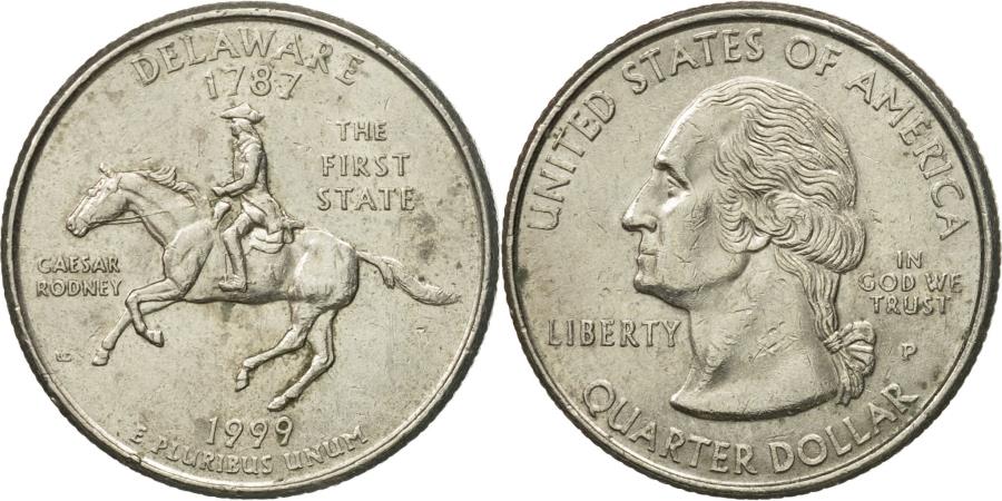 Coin, United States, Quarter, 1999, U.S. Mint, Philadelphia, | Quarters