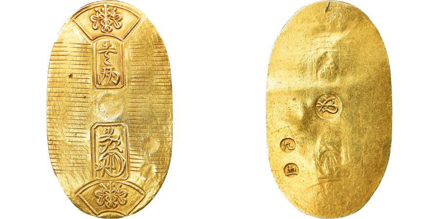 Coin, Japan, Koban, 1 Ryo, , Gold And Silver, KM:22d | Asian and Middle ...