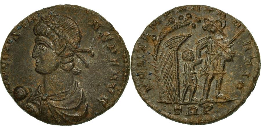 Coin, Constans, Centenionalis, 348-350, Trier, , Bronze, RIC:221
