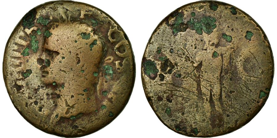 Coin, Agrippa, As, 37-41, Rome, , Bronze, RIC:58 | Roman Imperial Coins