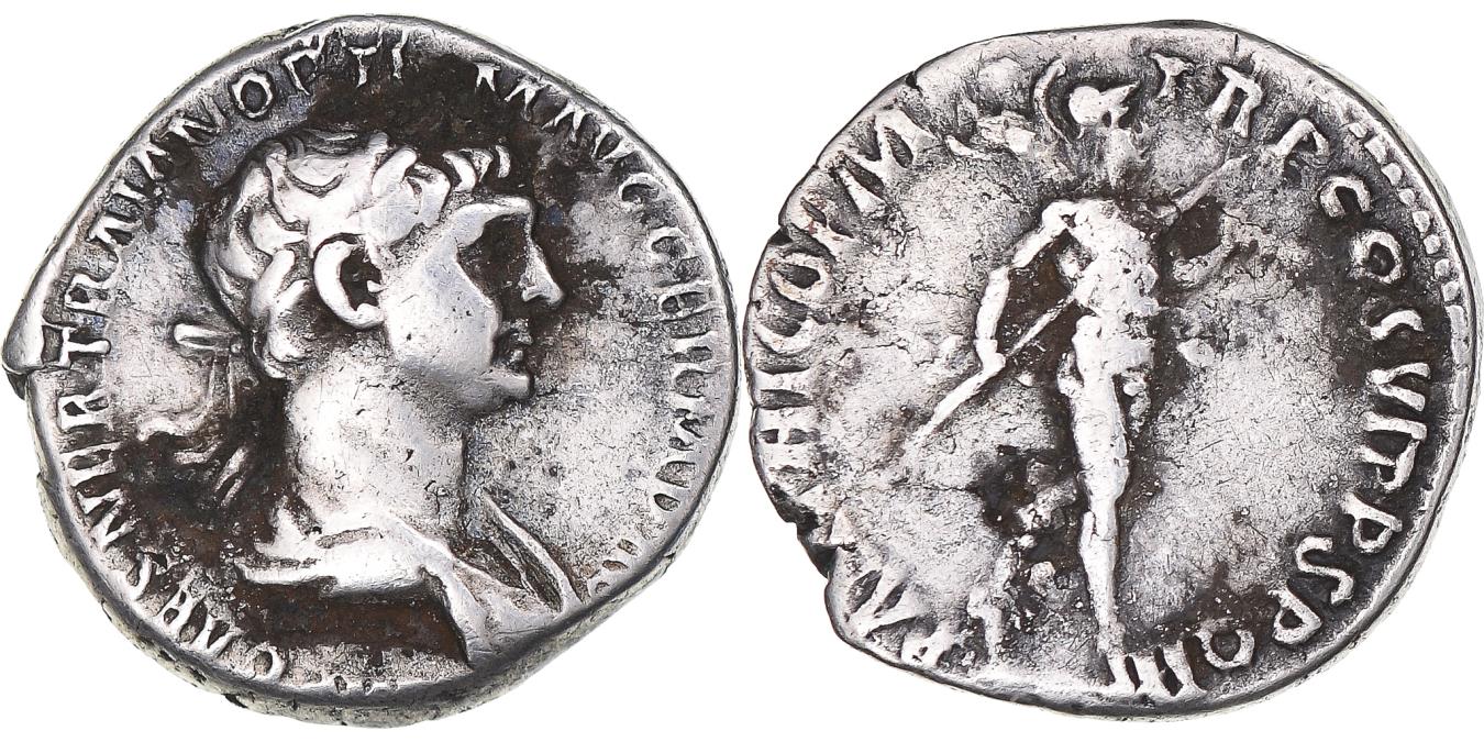 Coin, Trajan, Denarius, 116-117, Rome, , Silver, RIC:331 | Roman ...