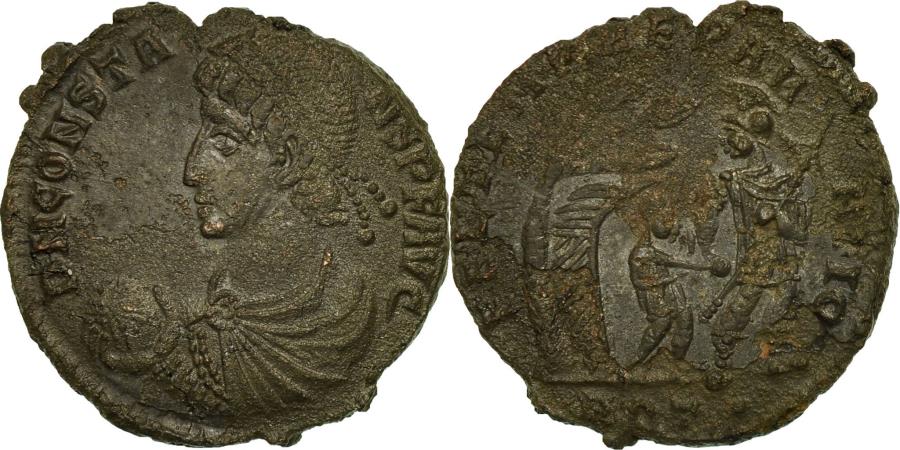 Coin, Constans, Centenionalis, 348-350, Aquileia, , Bronze, RIC:103
