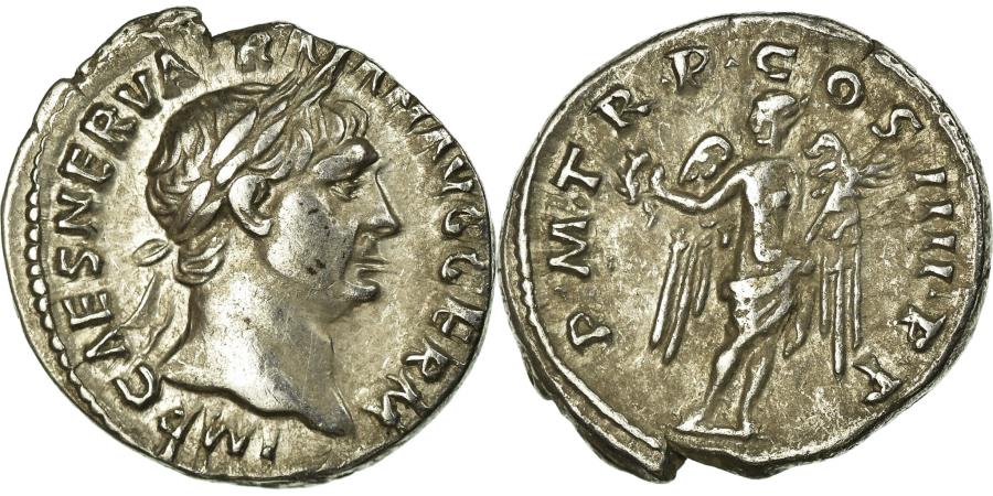 Coin, Trajan, Denarius, Roma, , Silver, RIC:58 | Roman Imperial Coins