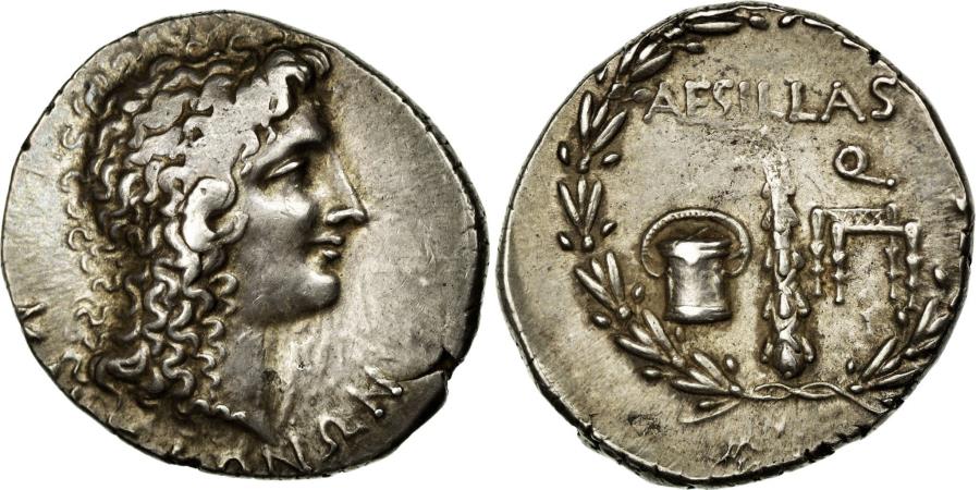 Coin, Macedonia (Roman Protectorate), Aesillas Quaestor, Tetradrachm ...
