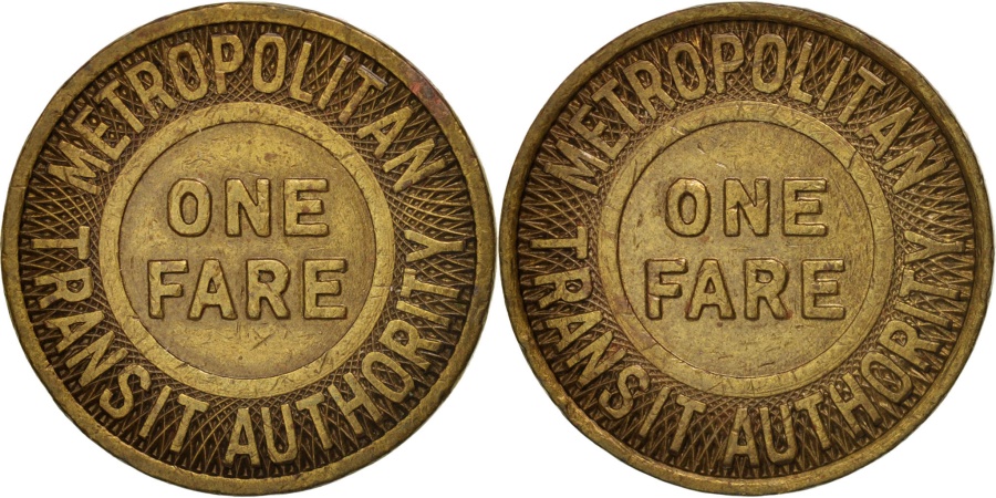 United States, Token, Metropolitan Transit Authority | Tokens & Medals