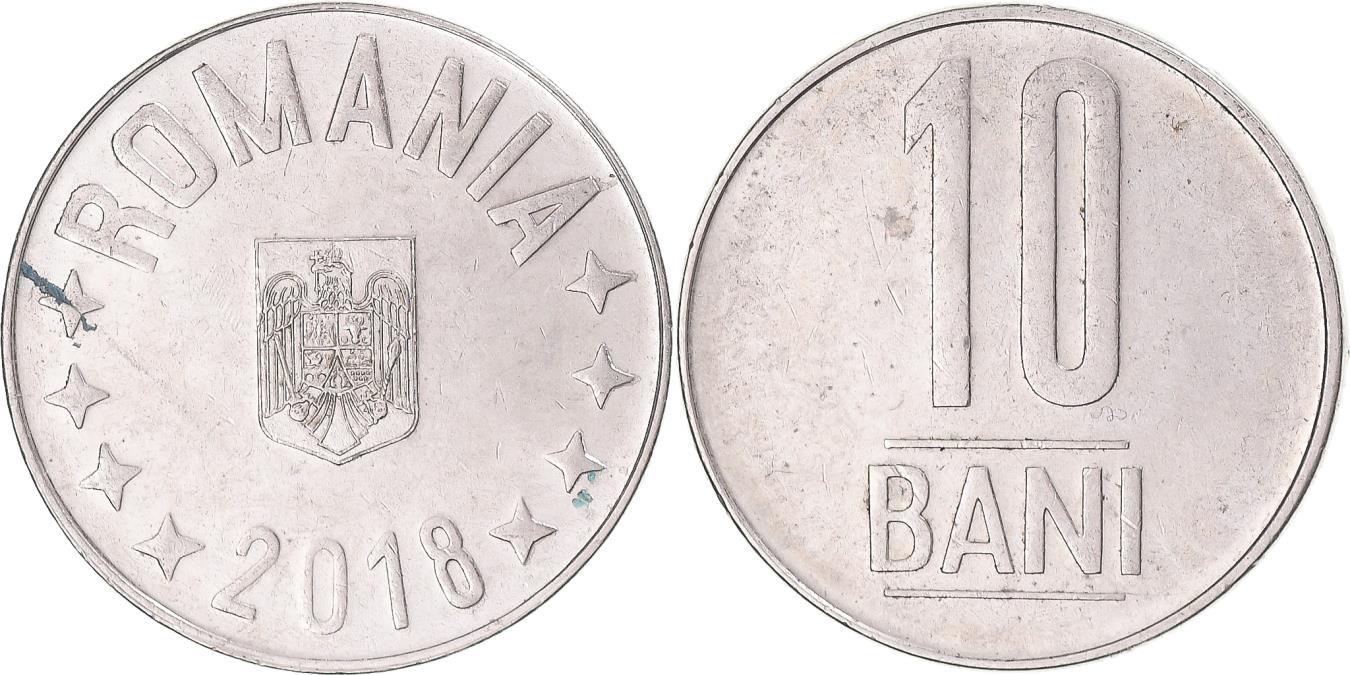 Coin, Romania, 10 Bani, 2018 | European Coins