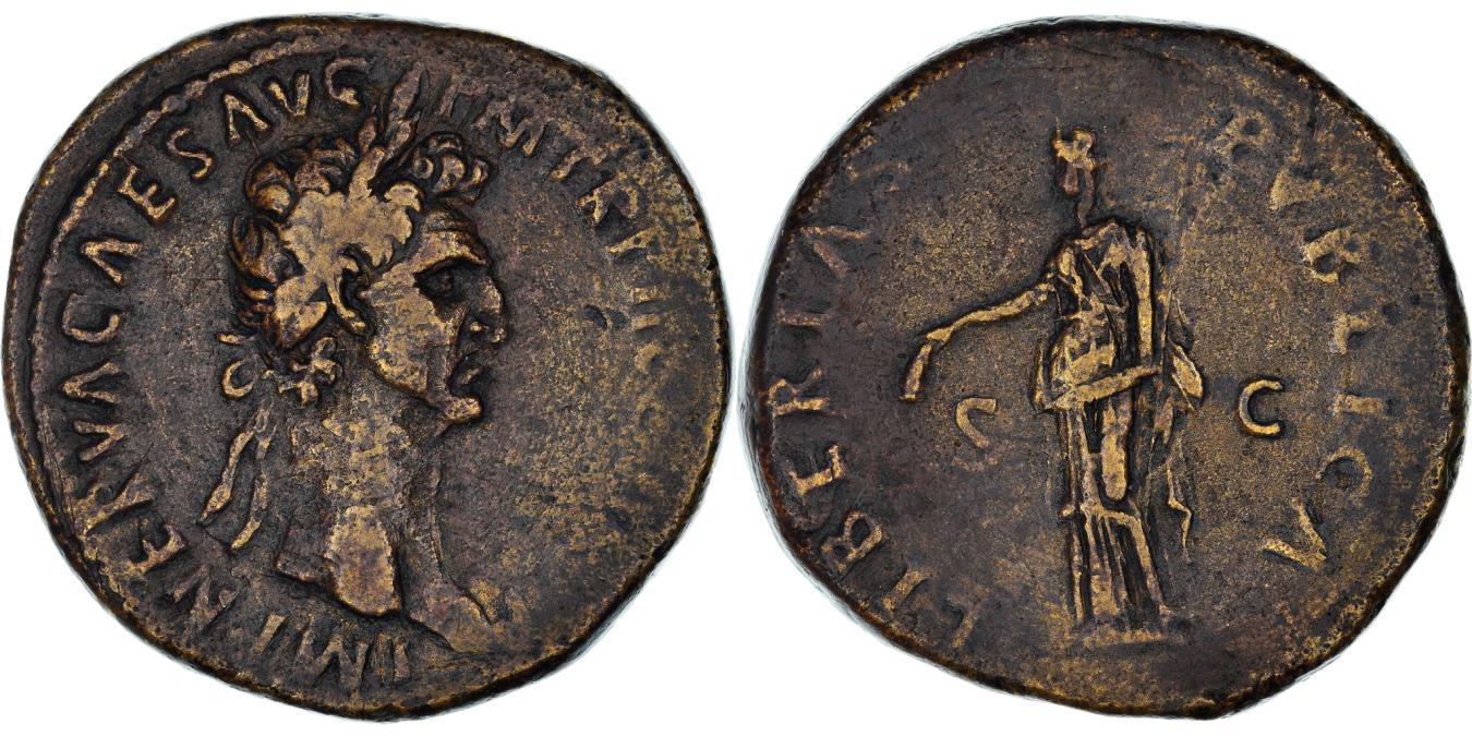 Coin, Nerva, Sestertius, 96-98, Rome, , Bronze, RIC:86 | Roman Imperial ...