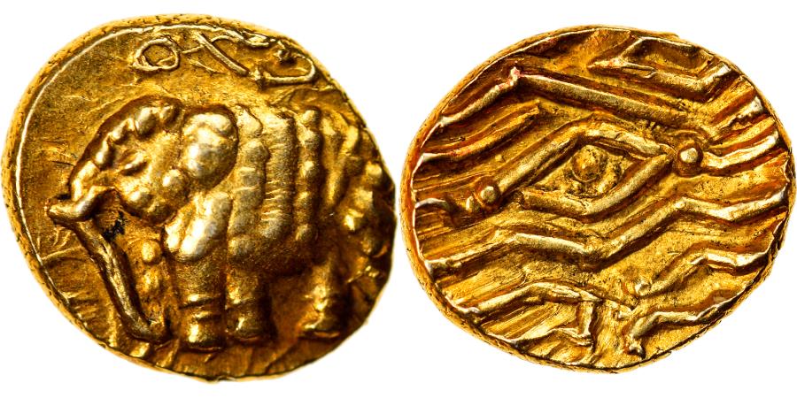 Coin, INDIA-INDEPENDENT KINGDOMS, MYSORE, Haidar Ali, Fanam, 1761-1782