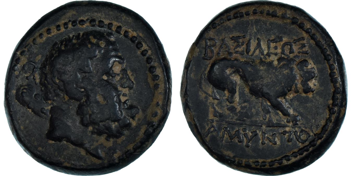 Coin, Galatia, Amyntas, Æ, 39-25 BC, , Bronze, RPC:I-3502 | Roman ...