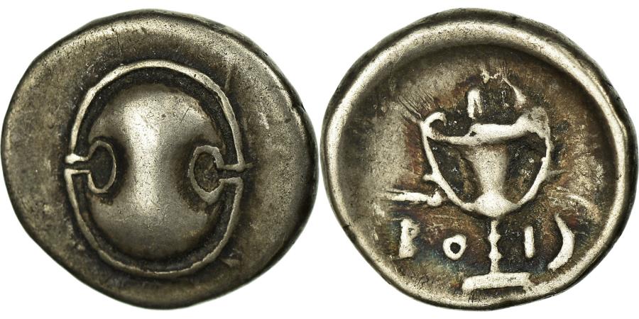 Coin, Boeotia, Thebes, Hemidrachm, Thebes, , Silver, SNG Cop:176-177