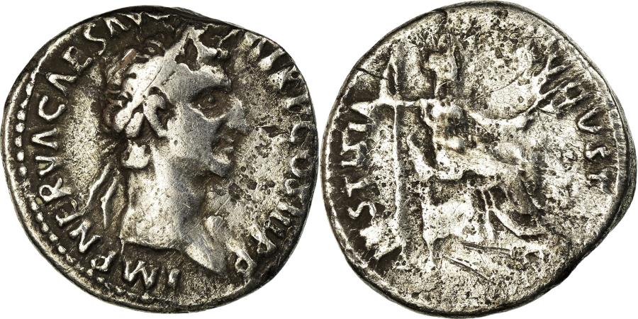 Coin, Nerva, Denarius, Roma, , Silver, RIC:18a | Roman Imperial Coins