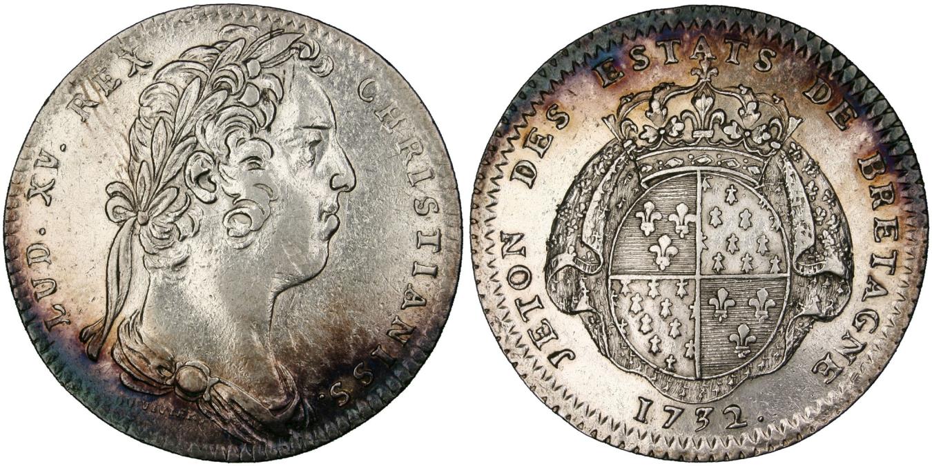 France, Token, Royal, 1732, , Silver, Feuardent:8750 | Tokens & Medals