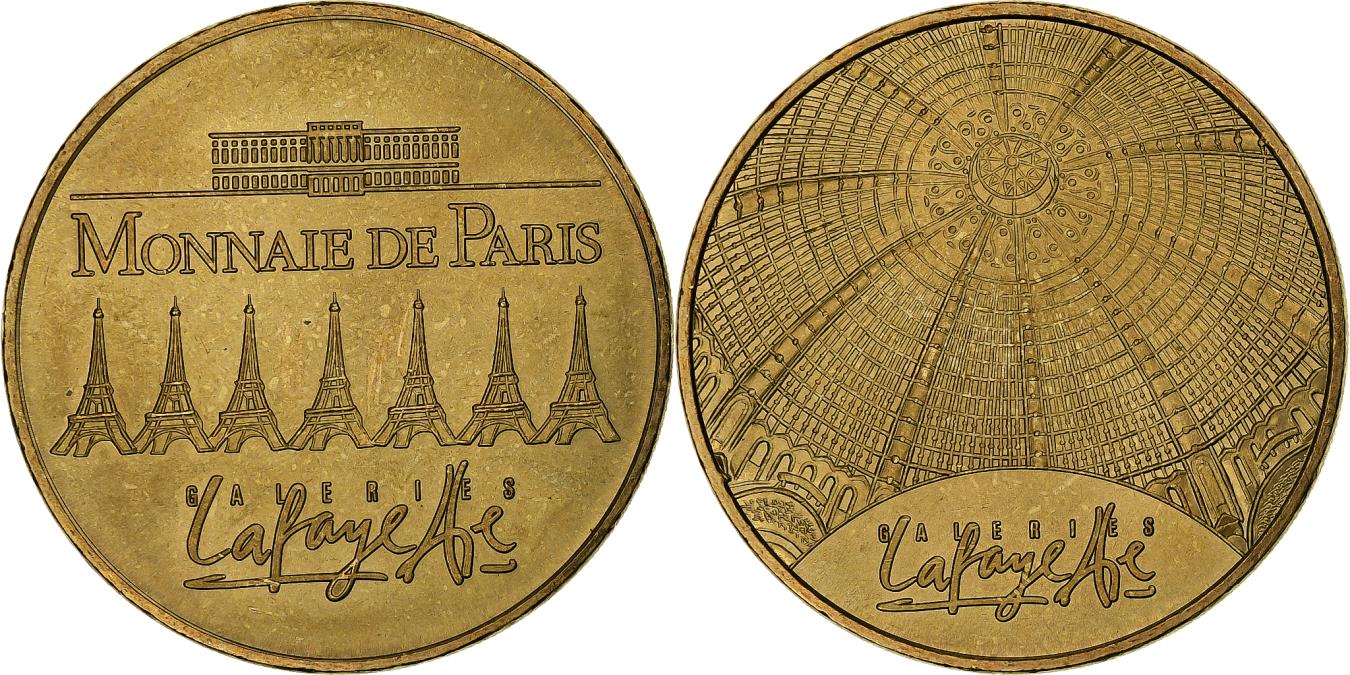 France, Tourist token, Galeries Lafayette, MDP, Nordic gold, | Tokens ...