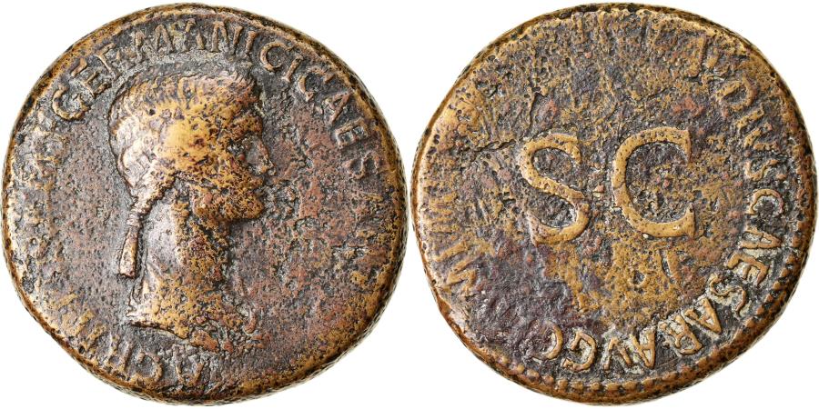 Coin, Agrippina I, Sestertius, Roma, , Copper, Cohen:3 | Roman Imperial ...