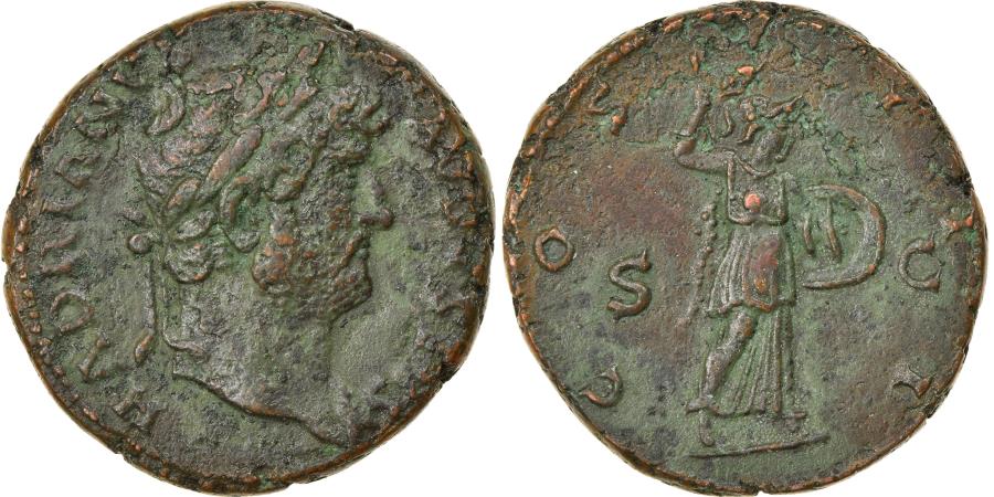 Coin, Hadrian, As, 126, Roma, , Copper, RIC:664 | Roman Imperial Coins