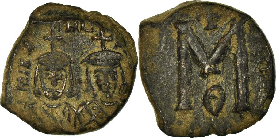 Coin, Michael II, Follis, 821-829, Constantinople, , Copper, Sear:1652