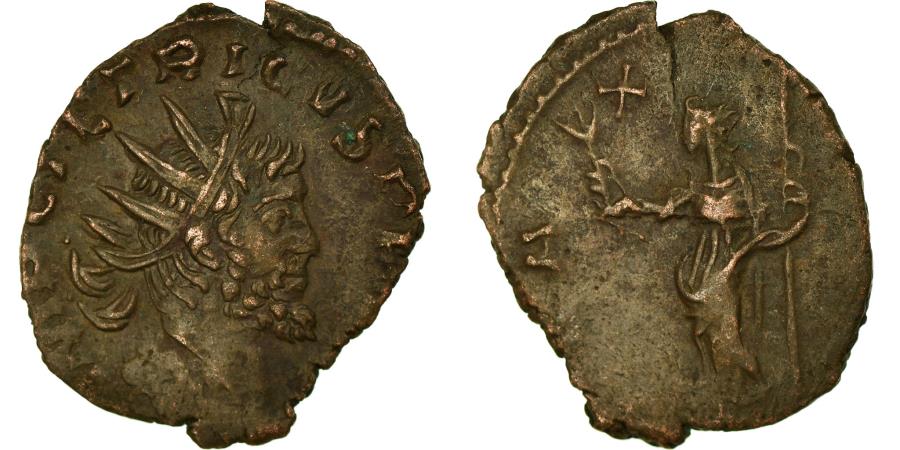 Coin, Tetricus I, Antoninianus, AD 272-274, Trier, , Billon, RIC:100