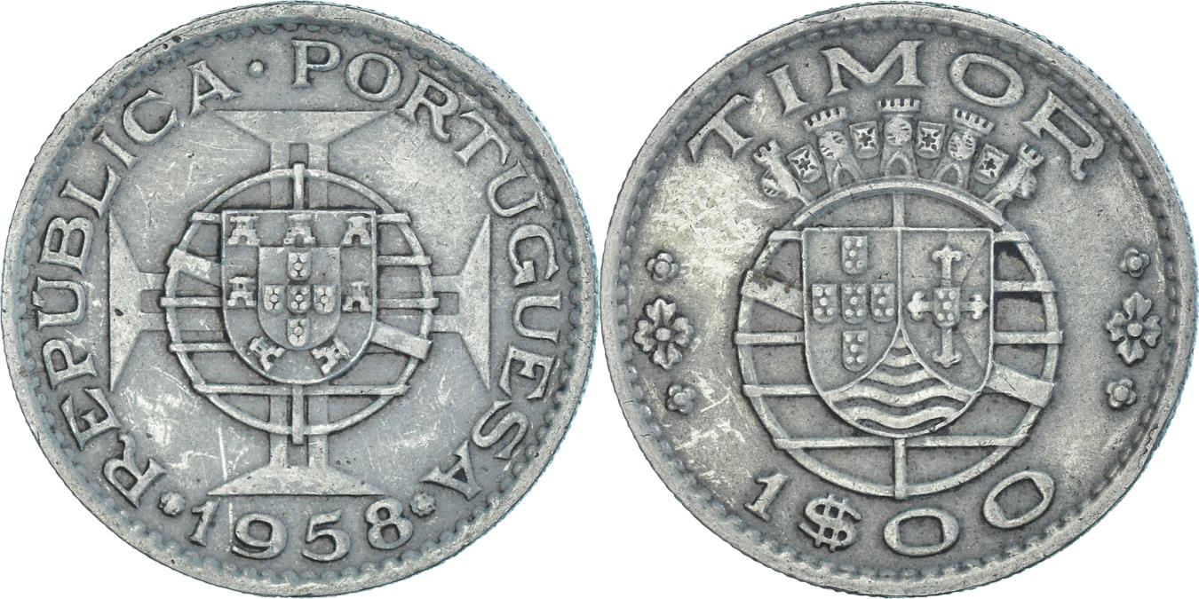 Coin, Portugal, Escudo, 1958 | European Coins