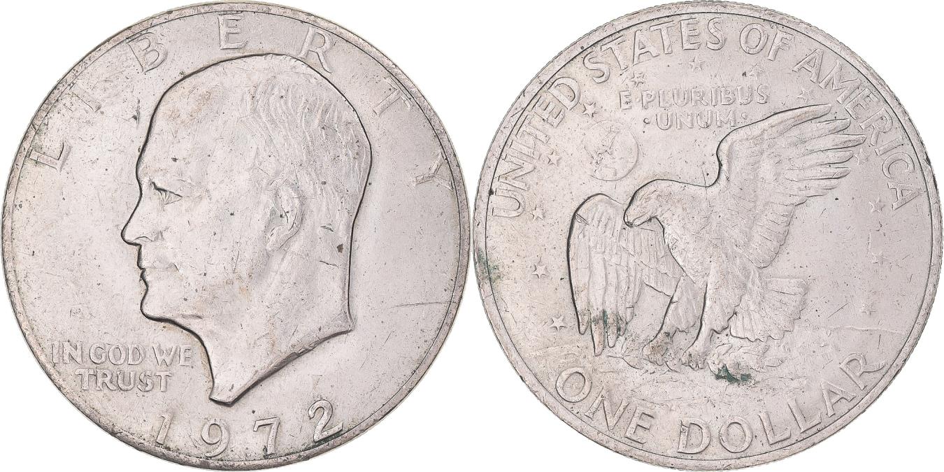 Coin, United States, Dollar, 1972 | Dollars