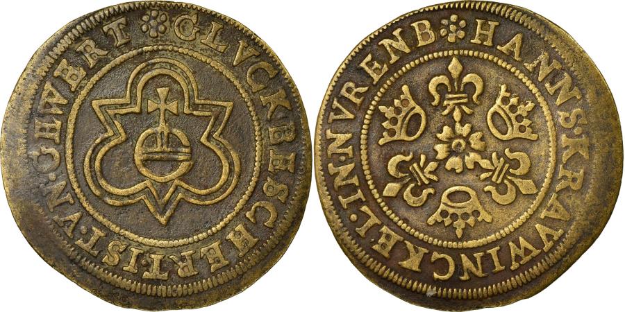 Germany, Token, Nuremberg, Jeton de Compte au Type du Gold Gulden,