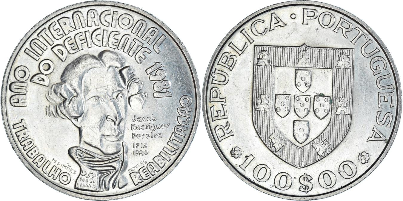 Coin, Portugal, 100 Escudos, 1981 | European Coins