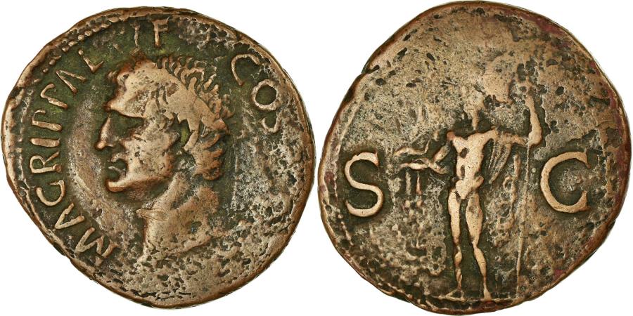 Coin, Agrippa, As, 37-41, Rome, , Bronze, RIC:58 | Roman Imperial Coins