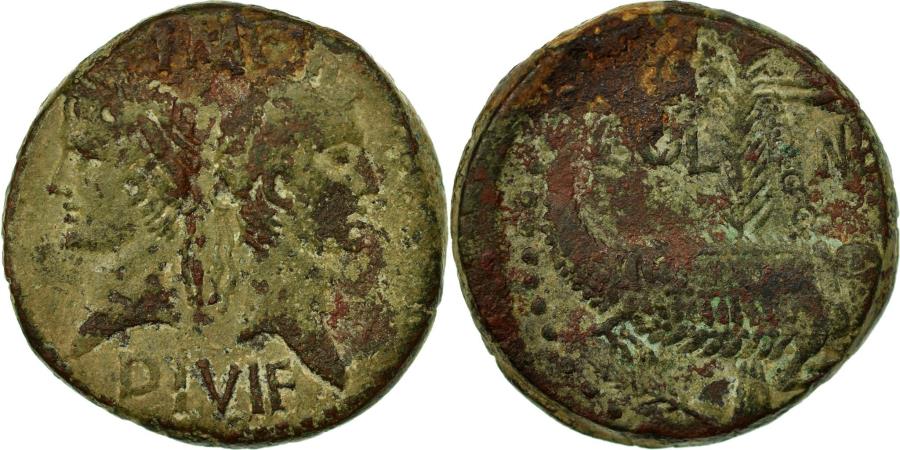 Coin, Augustus, Dupondius, Nîmes, , Bronze, RIC:160 | Roman Provincial ...