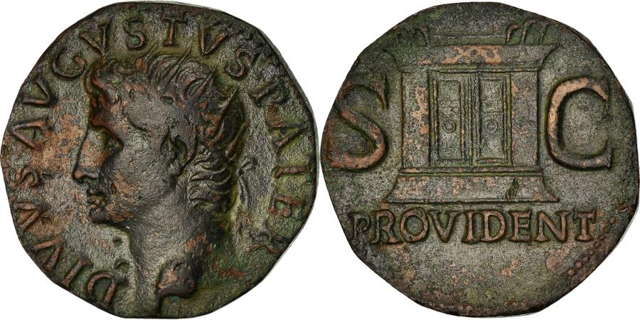 Coin, Augustus, Dupondius, Rome, , Copper, RIC:81 | Roman Imperial Coins
