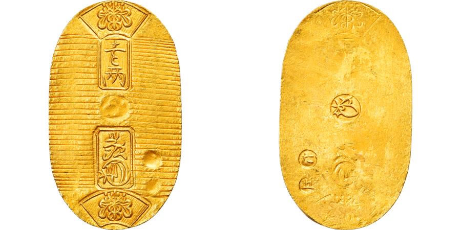 Coin, Japan, Koban, 1 Ryo, , Gold And Silver, KM:22d | Asian and Middle ...