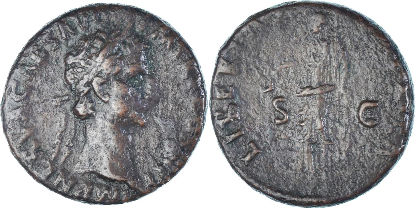 Coin, Nerva, As, 97, Rome, , Bronze, RIC:86 | Roman Imperial Coins