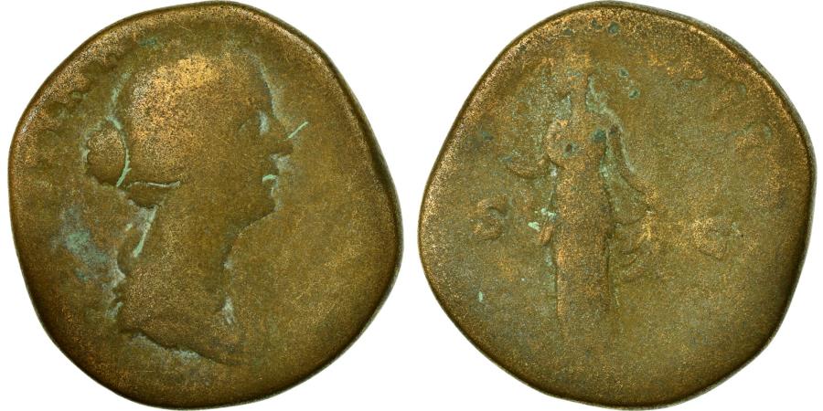 Coin, Faustina I, Sestertius, Roma, , Copper | Roman Imperial Coins