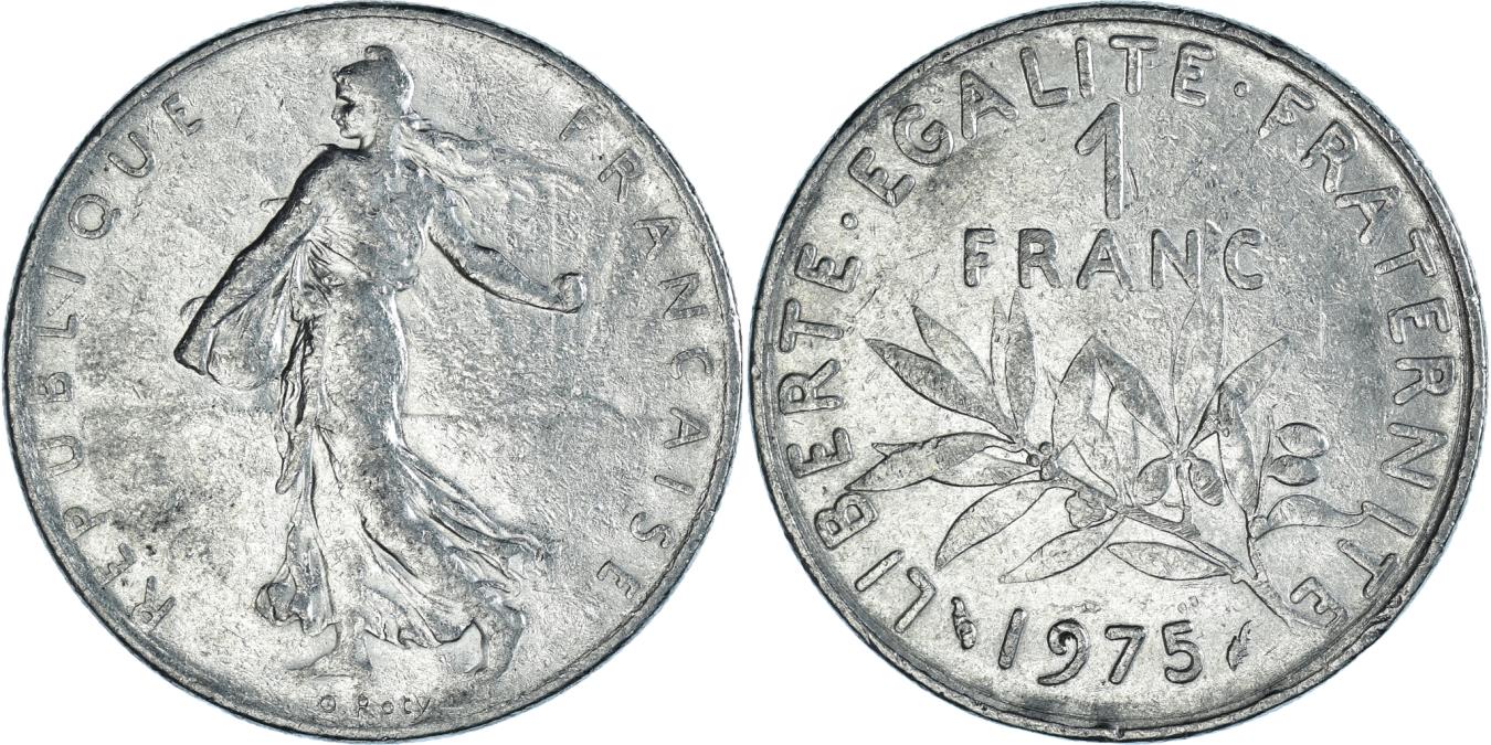 Coin, France, Franc, 1975 | European Coins