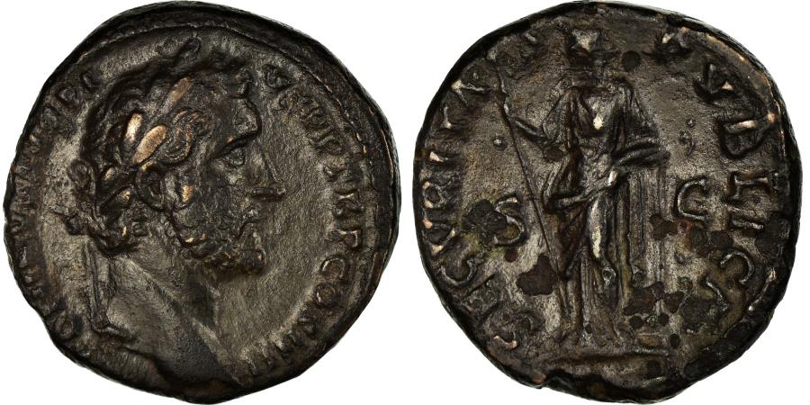 Coin, Antoninus Pius, As, 140-144, Rome, , Bronze, RIC:828 | Roman ...