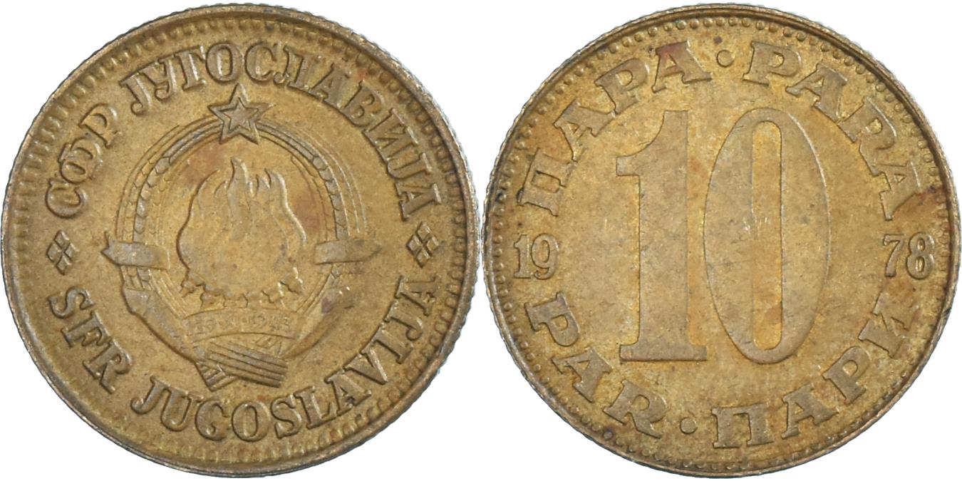 Coin, Yugoslavia, 10 Dinara, 1978 | European Coins