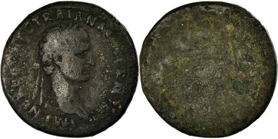 Coin, Trajan, Sestertius, 101, Roma, , Bronze, RIC:399 | Roman Imperial ...