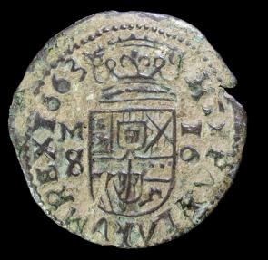 1663, 16 Maravedis Philip IV, Madrid Mint - 25 mm / 3.58 gr. | Ancient ...