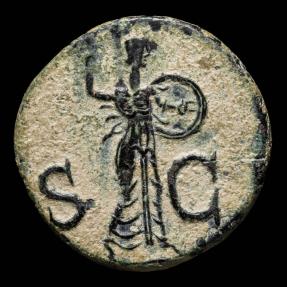 Claudius Ae As - SC - 25 mm / 10.09 gr. | Ancient Coins
