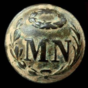 Button Milicia Nacional, Napoleonic wars, 16 mm. | Ancient Coins