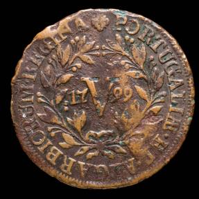 1799, 5 Reis Maria I, Portugal Mint - 30 mm / 5.74 gr. | European Coins