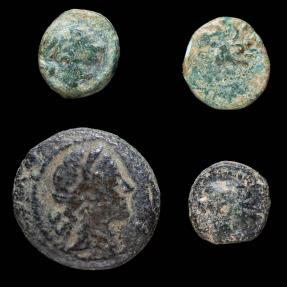Greek and Greco-Roman coins, lot of 4 pieces. | Ancient Coins
