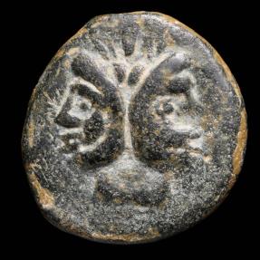 Ancient - Republican Ae As Janus, Hispanian Imitation - 32 mm / 26.51 gr.