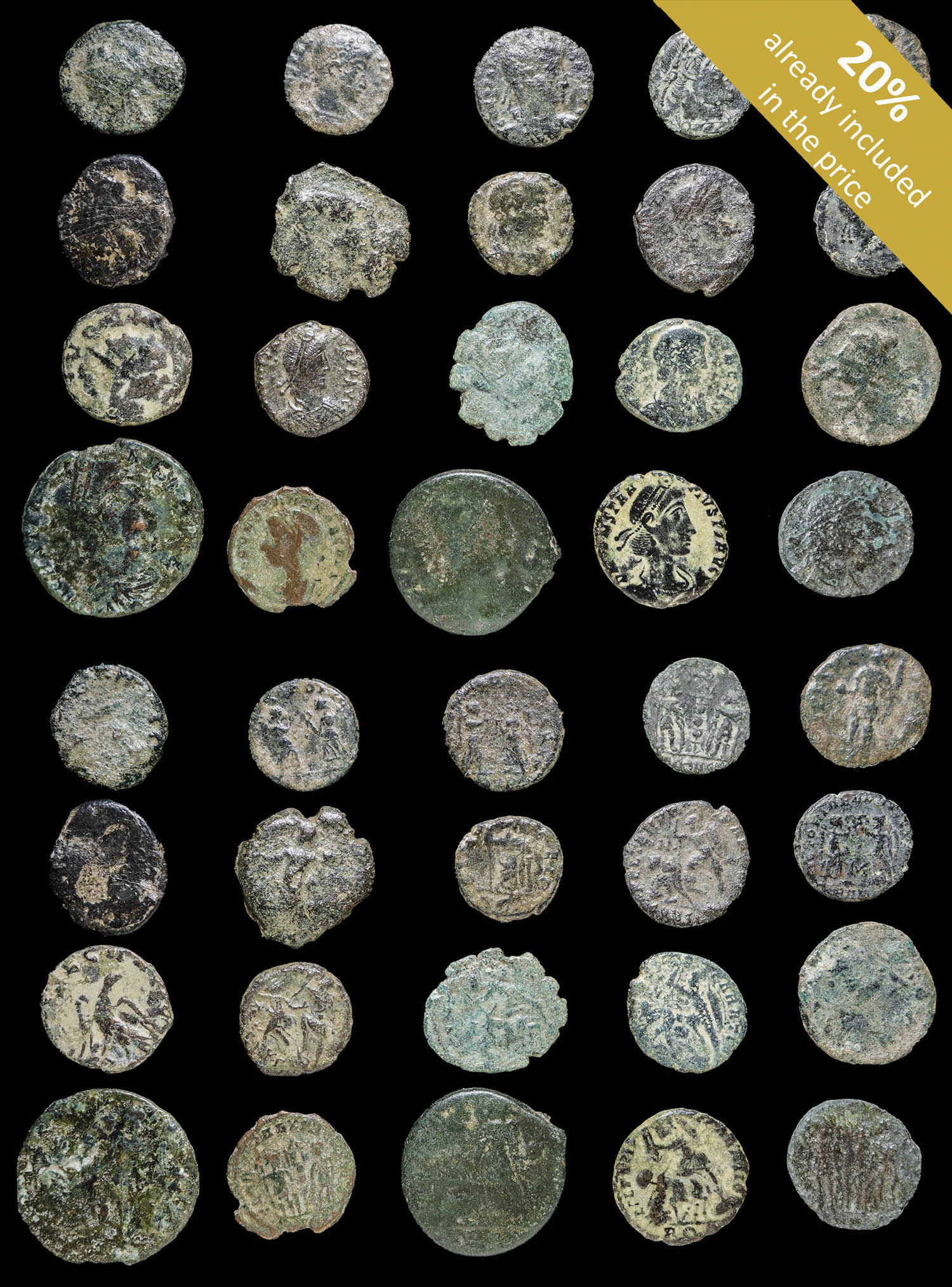 Roman Empire, 20 coins Lot. | Ancient Coins