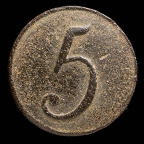 Button Military Spanish, Regiment 5, Napoleonic War - 15 mm. | Ancient ...