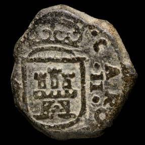 1695, 2 Maravedís Charles II, Coruña Mint - 21 mm / 5.93 gr. | Ancient ...