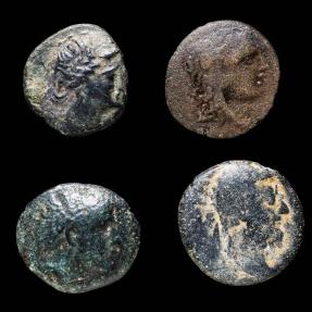 Greek and Greco-Roman coins, lot of 4 pieces. | Ancient Coins