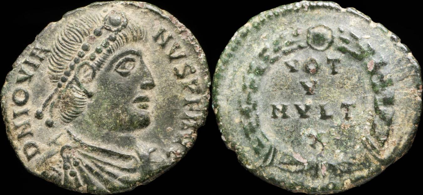 Jovian - VOT V MVLT X, Sirmium - 20 mm / 2.83 gr. | Roman Imperial Coins